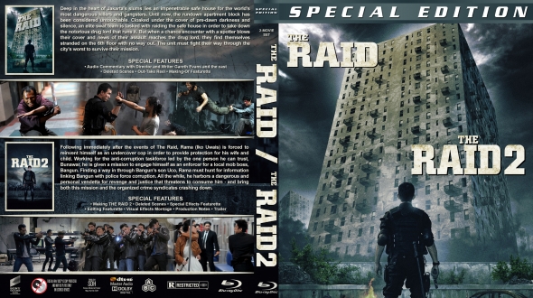 CoverCity - DVD Covers & Labels - The Raid / The Raid 2 Double