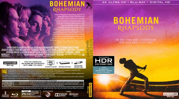CoverCity - DVD Covers & Labels - Bohemian Rhapsody 4K
