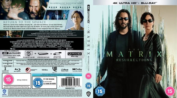CoverCity - DVD Covers & Labels - The Matrix Resurrections 4K