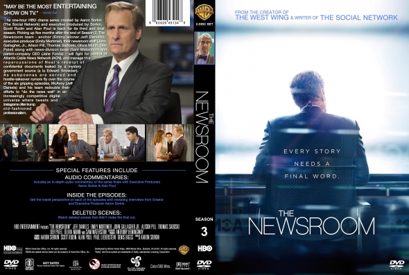 CoverCity - DVD Covers & Labels - The Newsroom - Season 3