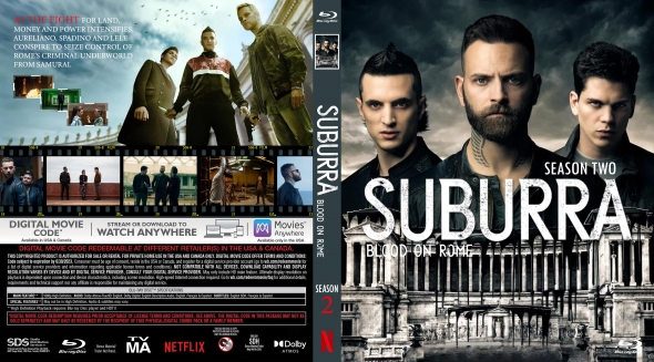 CoverCity - DVD Covers & Labels - Suburra: Blood on Rome - Season 2