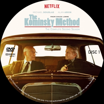 CoverCity - DVD Covers & Labels - The Kominsky Method - Season 2; disc 1