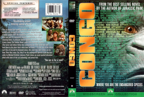 CoverCity - DVD Covers & Labels - Congo