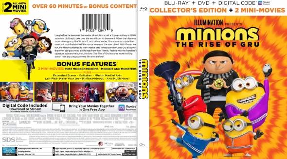 CoverCity - DVD Covers & Labels - Minions: The Rise of Gru
