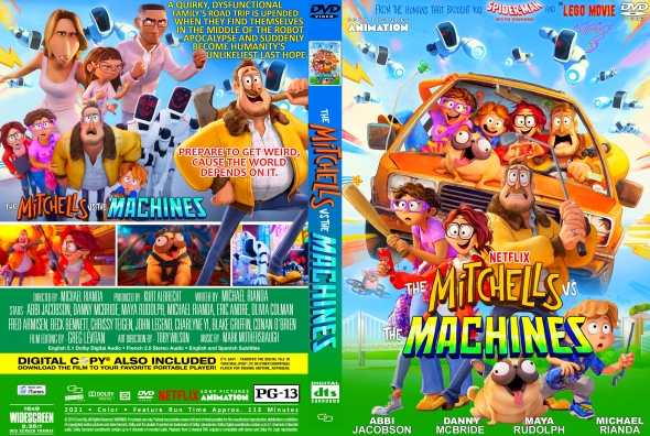 CoverCity - DVD Covers & Labels - The Mitchells vs. the Machines