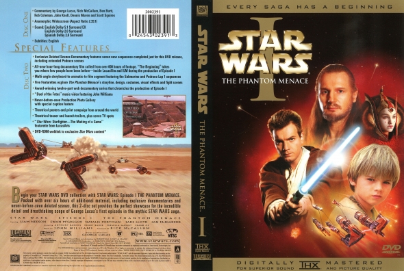 CoverCity - DVD Covers & Labels - Star Wars: Episode I - The Phantom Menace