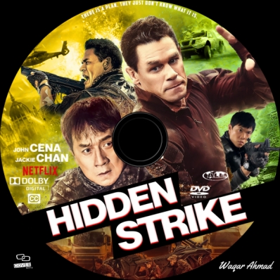 Hidden Strike (2023) R2 Custom DVD Label, 50% OFF