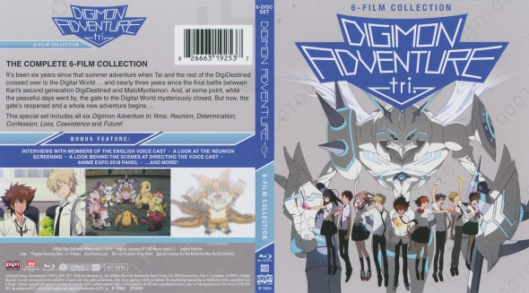 CoverCity - DVD Covers & Labels - Digimon Adventure tri: Collection