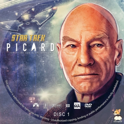 CoverCity - DVD Covers & Labels - Star Trek: Picard - Season 3, Disc 1