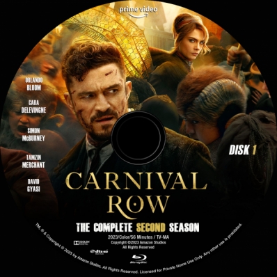 CoverCity - DVD Covers & Labels - Carnival Row - Season 2; disk 1