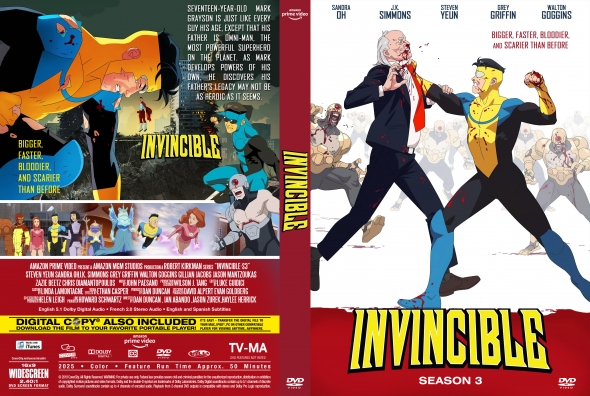 CoverCity - DVD Covers & Labels - Invincible - Season 3