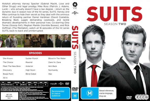 CoverCity - DVD Covers & Labels - Suits - Season 2