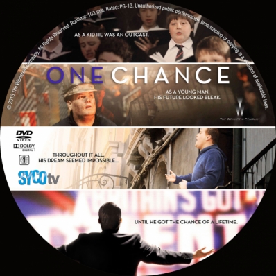CoverCity - DVD Covers & Labels - One Chance
