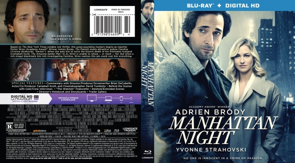 Covercity Dvd Covers And Labels Manhattan Night