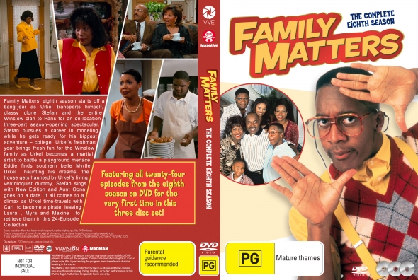 CoverCity - DVD Covers & Labels - Family Matters - Season 8