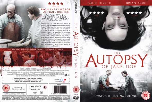 CoverCity - DVD Covers & Labels - The Autopsy of Jane Doe