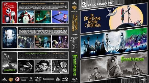 CoverCity - DVD Covers & Labels - Tim Burton Triple Feature