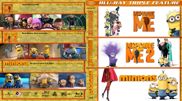 CoverCity - DVD Covers & Labels - Despicable Me / Despicable Me 2 ...