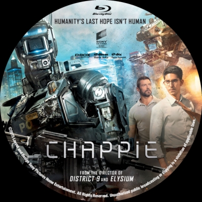 CoverCity - DVD Covers & Labels - Chappie