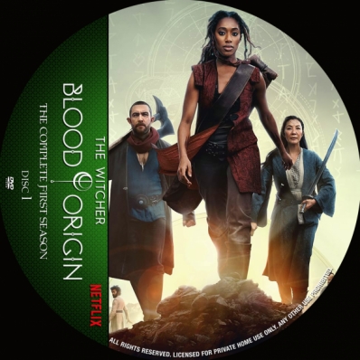 CoverCity - DVD Covers & Labels - The Witcher Blood Origin - Season 1 ...