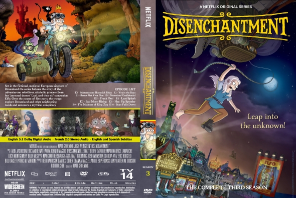CoverCity - DVD Covers & Labels - Disenchantment - Season 3