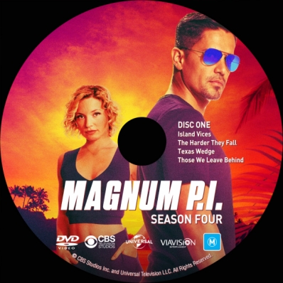CoverCity - DVD Covers & Labels - Magnum P.I. - Season 4; disc 1