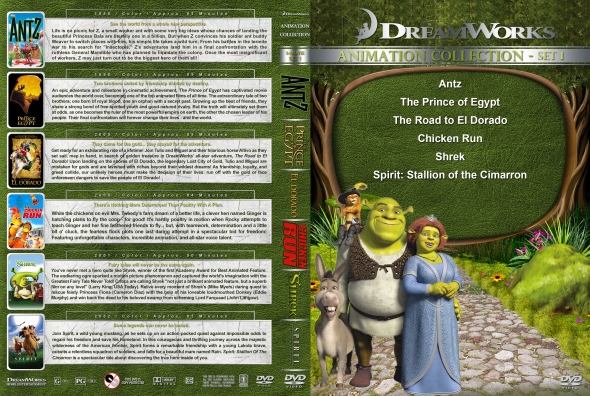 CoverCity - DVD Covers & Labels - Dreamworks Animation Collection - Set ...