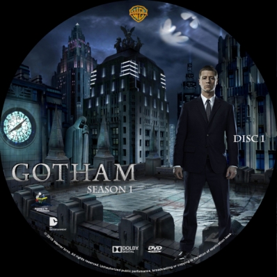 CoverCity - DVD Covers & Labels - Gotham - Season 1; disc 1