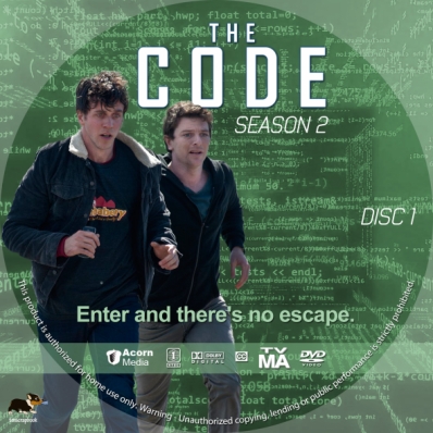 CoverCity - DVD Covers & Labels - The Code - Season 2, disc 1