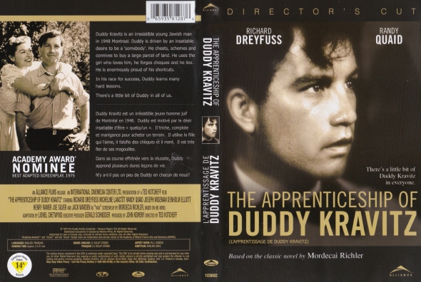 CoverCity - DVD Covers & Labels - The Apprenticeship of Duddy Kravitz