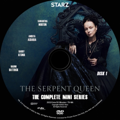 CoverCity - DVD Covers & Labels - The Serpent Queen - Mini Series; disk 1