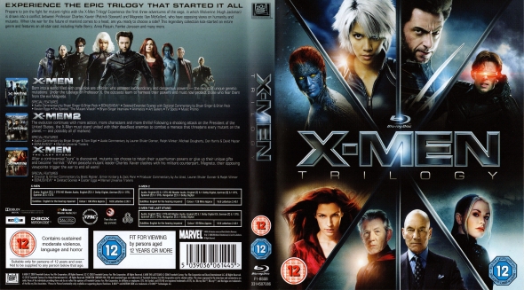 CoverCity - DVD Covers & Labels - X-Men - Trilogy