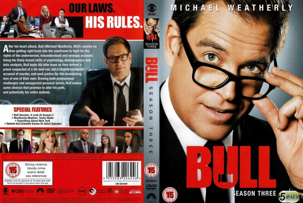 CoverCity - DVD Covers & Labels - Bull - Season 3