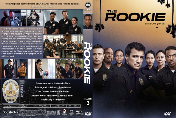 CoverCity - DVD Covers & Labels - The Rookie - Season 3