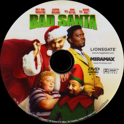 CoverCity - DVD Covers & Labels - Bad Santa