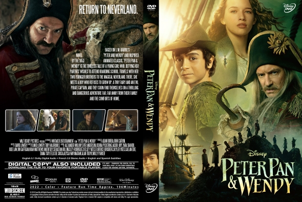 Peter Pan Dvd Cover 2022