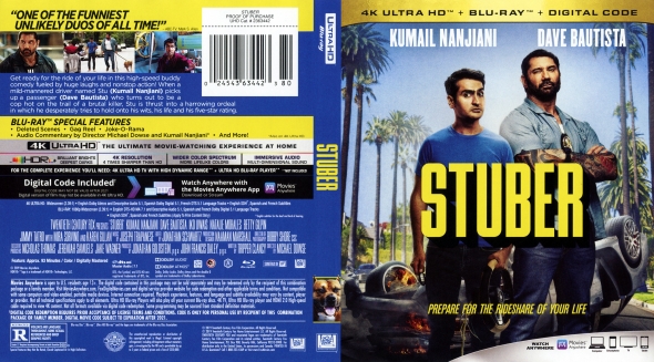 CoverCity - DVD Covers & Labels - Stuber 4K