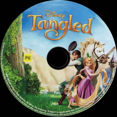 Tangled Dvd Cover Disney's Tangled: Crystal Edition Blu Ray By