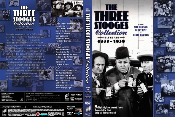 CoverCity - DVD Covers & Labels - The Three Stooges Collection: Volume Two CoverCity - DVD Covers & Labels - The Three Stooges Collection: Volume Two