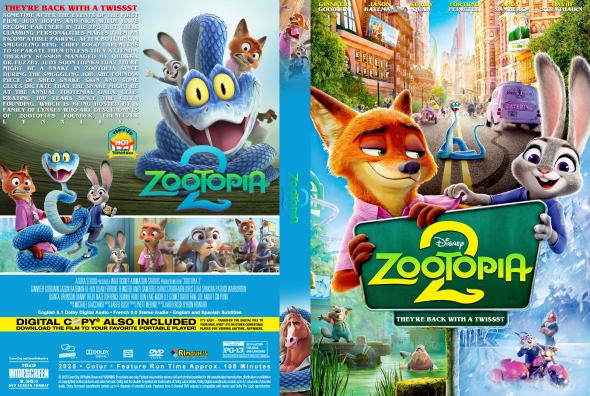 CoverCity - DVD Covers & Labels - Zootopia 2