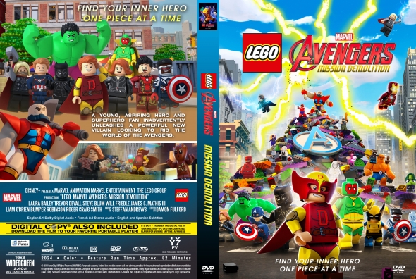 CoverCity - DVD Covers & Labels - Lego Marvel Avengers: Mission Demolition