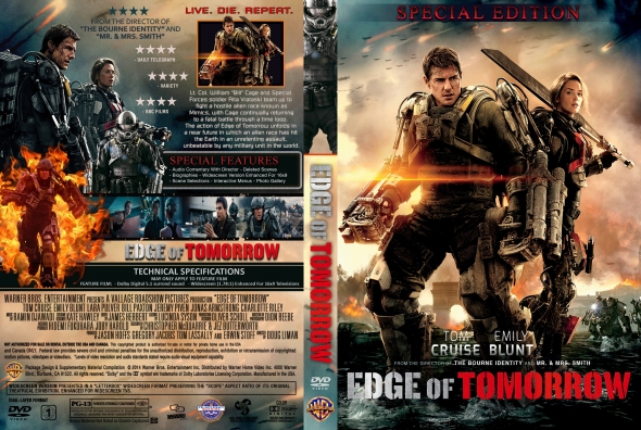 CoverCity - DVD Covers & Labels - Edge Of Tomorrow