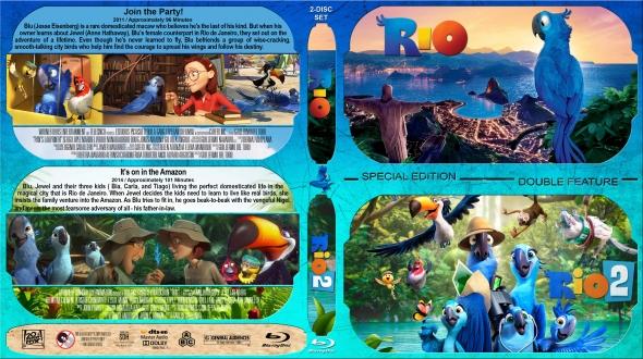 CoverCity - DVD Covers & Labels - Rio Double Feature