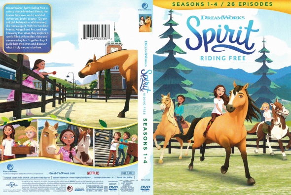 CoverCity - DVD Covers & Labels - Spirit Riding Free - Season 1-4