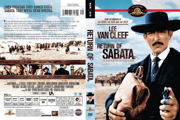 CoverCity - DVD Covers & Labels - The Return of Sabata