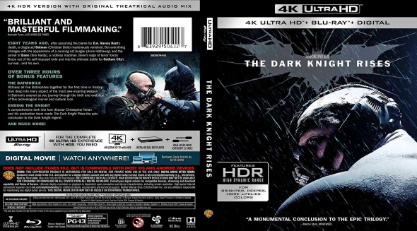CoverCity - DVD Covers & Labels - The Dark Knight Rises 4K