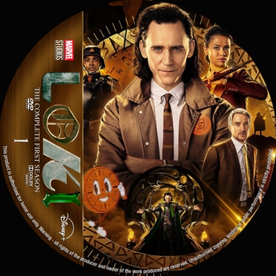 CoverCity - DVD Covers & Labels - Loki - Season 1; disc 1