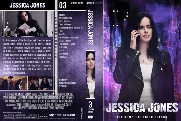 CoverCity - DVD Covers & Labels - Jessica Jones - Season 3