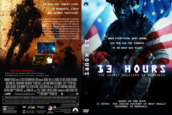 CoverCity - DVD Covers & Labels - 13 Hours: The Secret Soldiers of Benghazi