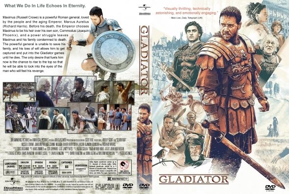 CoverCity - DVD Covers & Labels - Gladiator